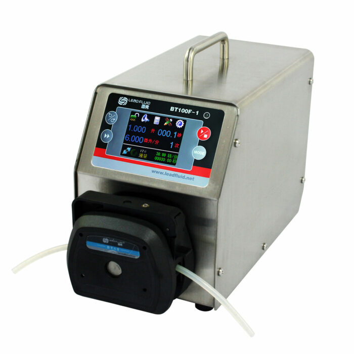 BT100F-1 Intelligent Dispensing Peristaltic Pump - Lead Fluid Technology