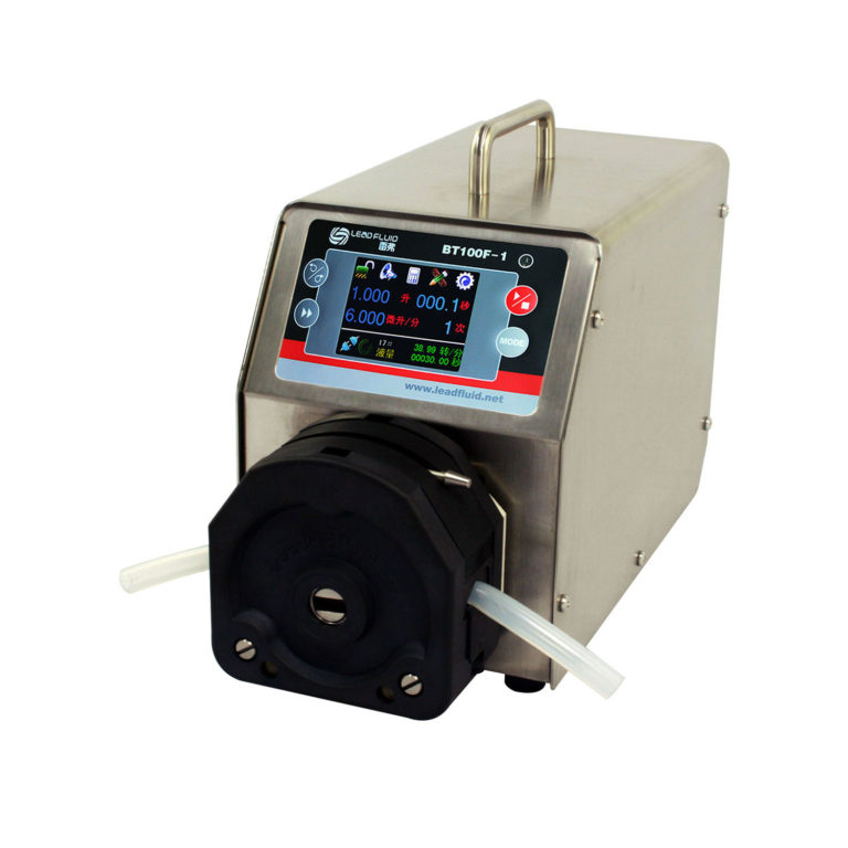 BT100F-1 Intelligent Dispensing Peristaltic Pump - Lead Fluid Technology