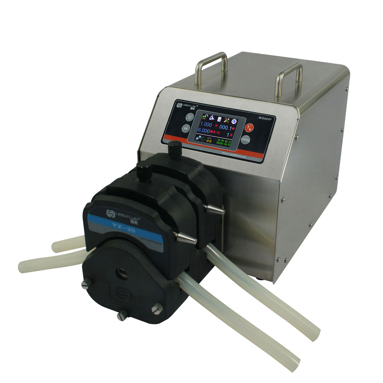 WG600F Intelligent Industrial Peristaltic Pump - Lead Fluid Technology USA